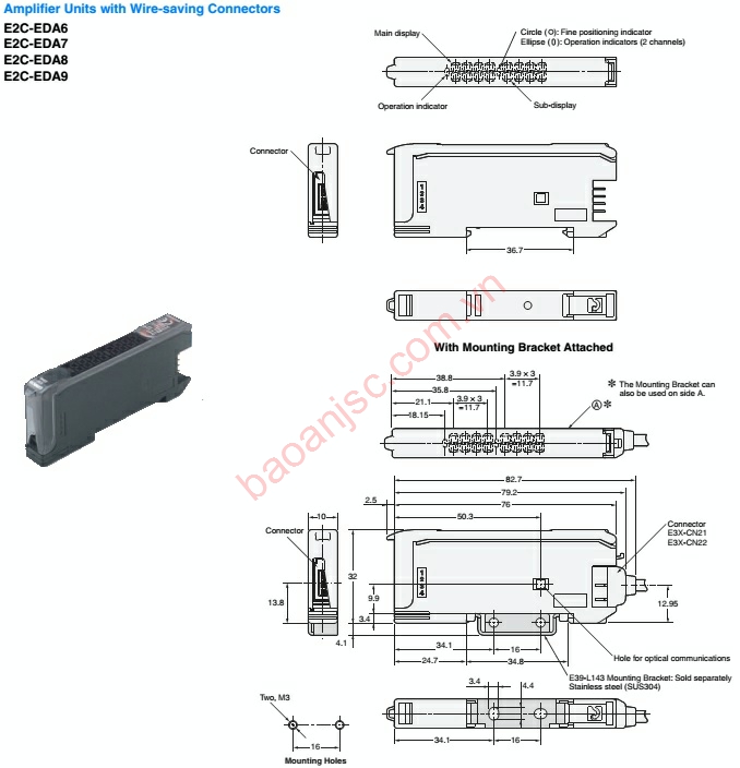 - Omron Proximity sensor E2C-EDA series - baoanjsc.com.vn